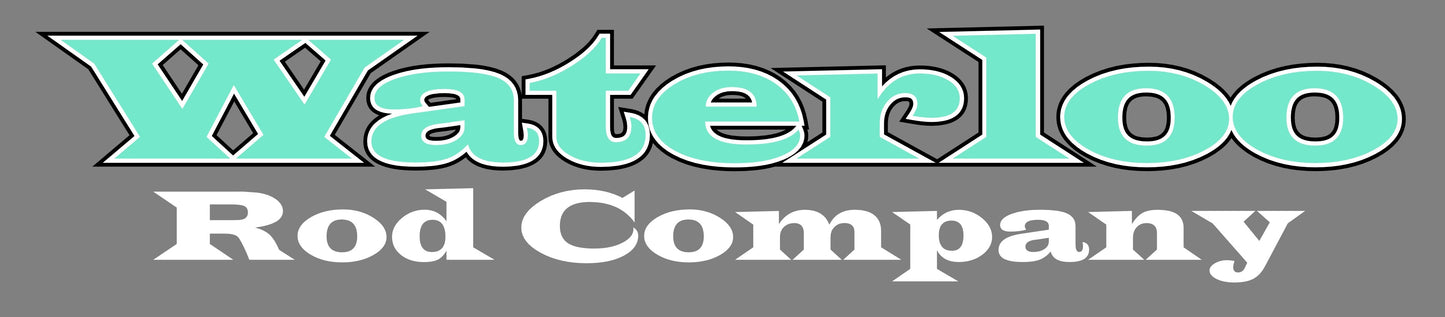 Large Waterloo Decal – Waterloo Rods