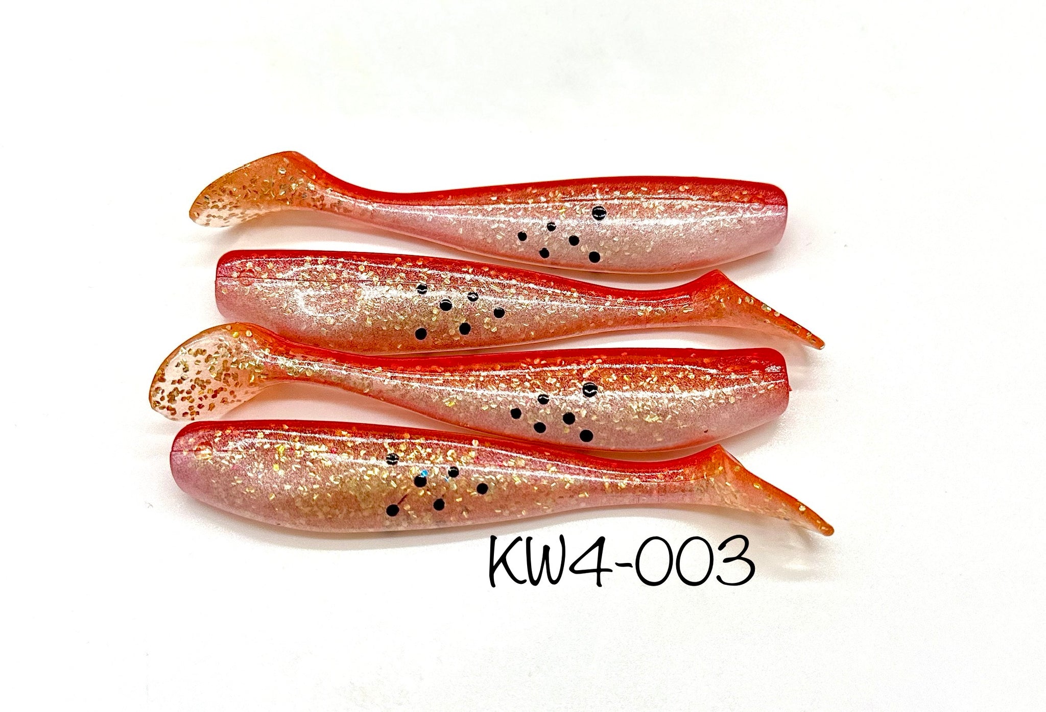 Custom KWigglers -4 Inch Paddle Tail – Waterloo Rods